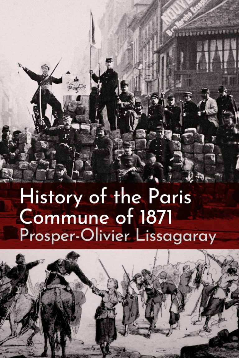 History of the Paris Commune of 1871 – Wellred Books